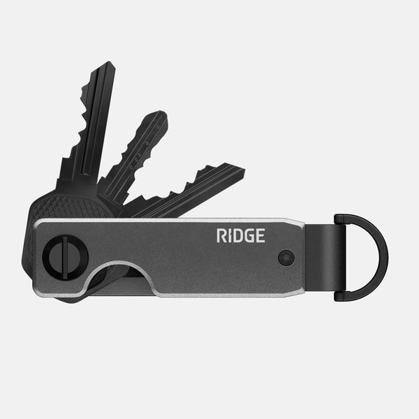 Gunmetal KeyCase: Slim Key Organizer // The Ridge - Ridge AU