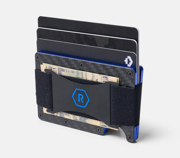 Ridge Wallet — High Dive Blue Carbon 002 // The Ridge - Ridge AU