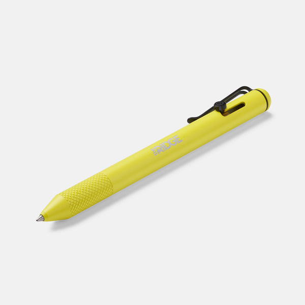 Ridge Bolt Action Pen - Hyper Lime - Ridge AU