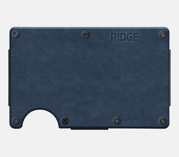 Ridge Wallet — Cobalt Blue | Leather - Ridge AU