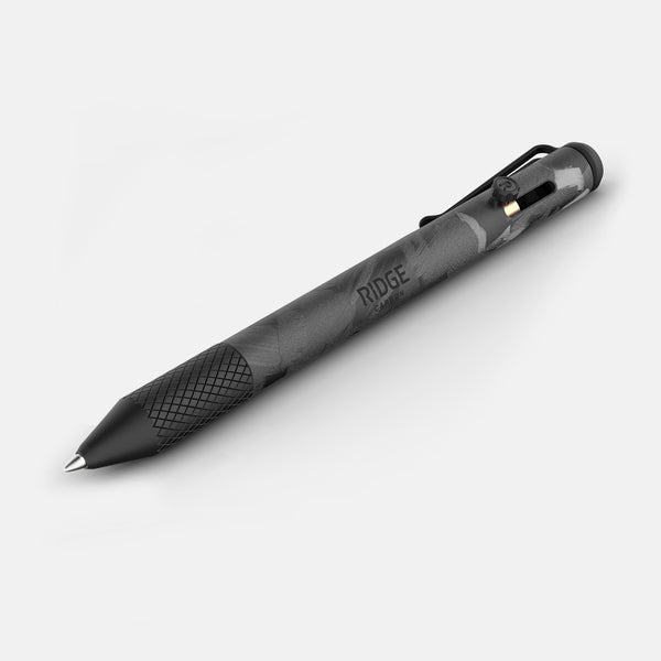 Forged Carbon Pen - Bolt Action, Minimalist | The Ridge - Ridge AU