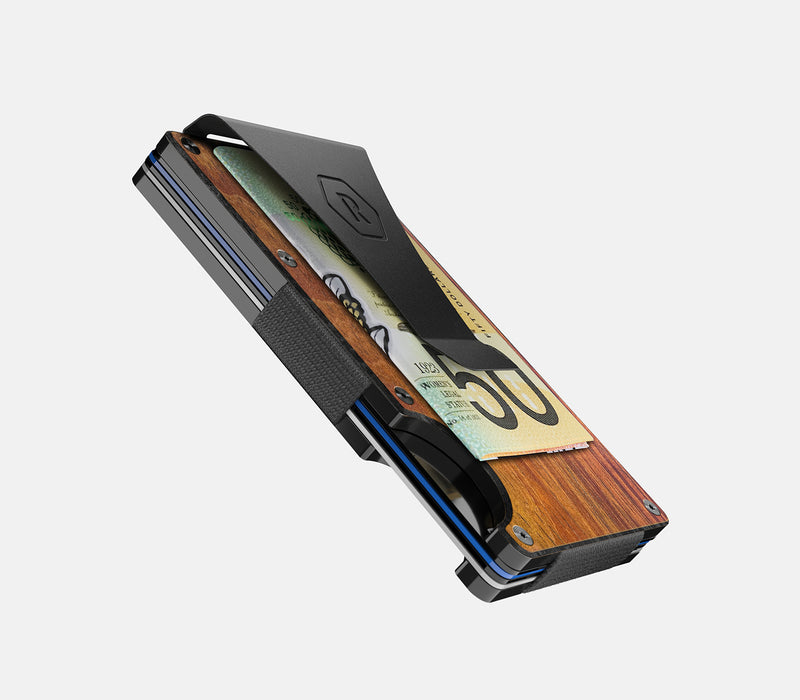 Ridge | Forged In Nature Collection | Mopane Wood Wallet - Ridge AU