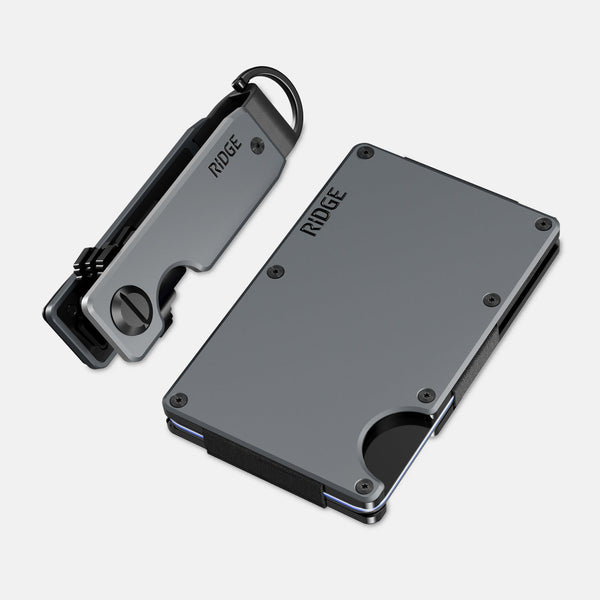 Ridge Wallet + KeyCase - Slate | VERSATILE BY DESIGN - Ridge AU