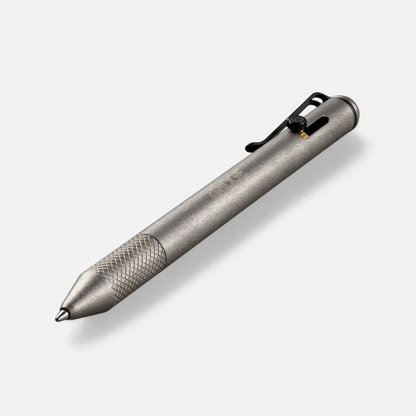 Stonewashed Titanium Bolt Action Pen // The Ridge - Ridge AU