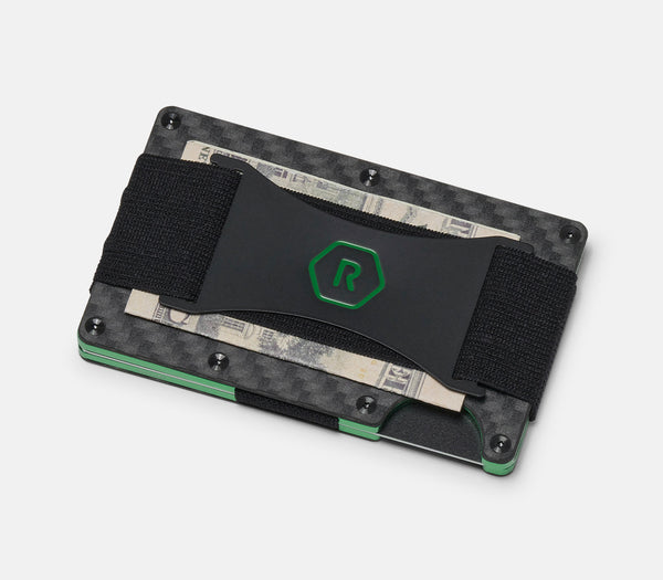 Ridge Wallet - Voodoo Green Carbon 003 // The Ridge - Ridge AU