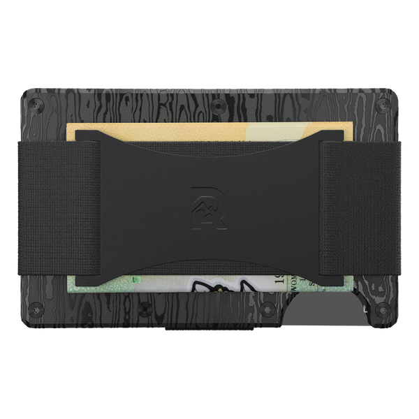 Black Damascus Ridge Wallet // The Ridge - Ridge AU