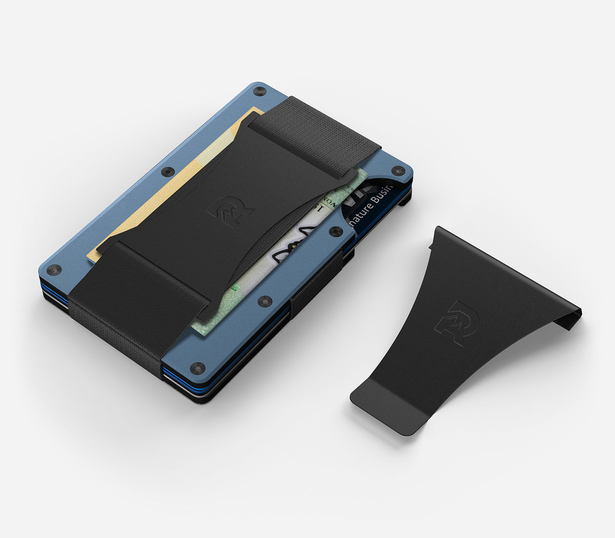 Slim & Durable Cobalt Titanium Wallet | The Ridge - Ridge AU