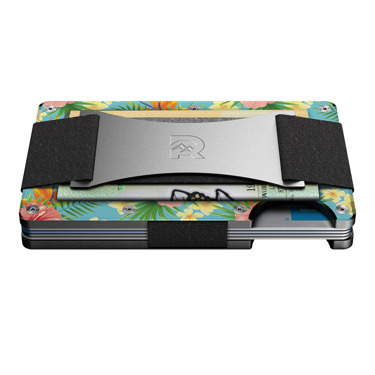 Vibrant Tropical Wallet — High-Grade Aluminum // The Ridge - Ridge AU
