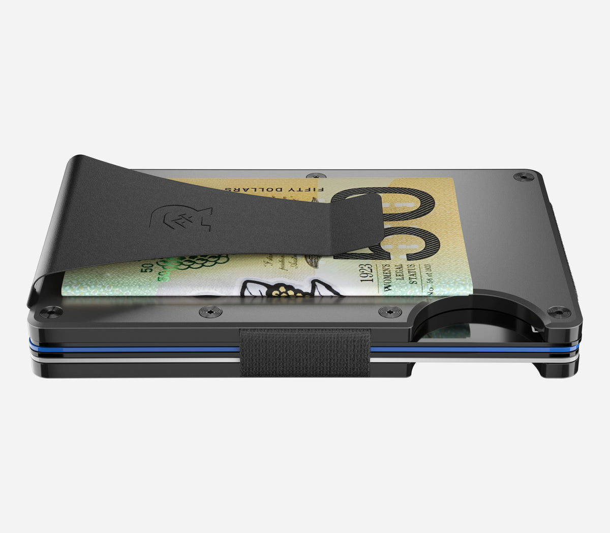 Ridge Wallet Titanium Gunmetal | The Ridge - Ridge AU