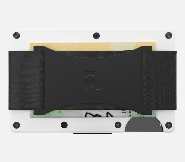 Slim Ridge Wallet White — High Grade Aluminum // The Ridge - Ridge AU