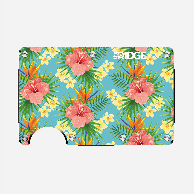 Vibrant Tropical Wallet — High-Grade Aluminum // The Ridge - Ridge AU